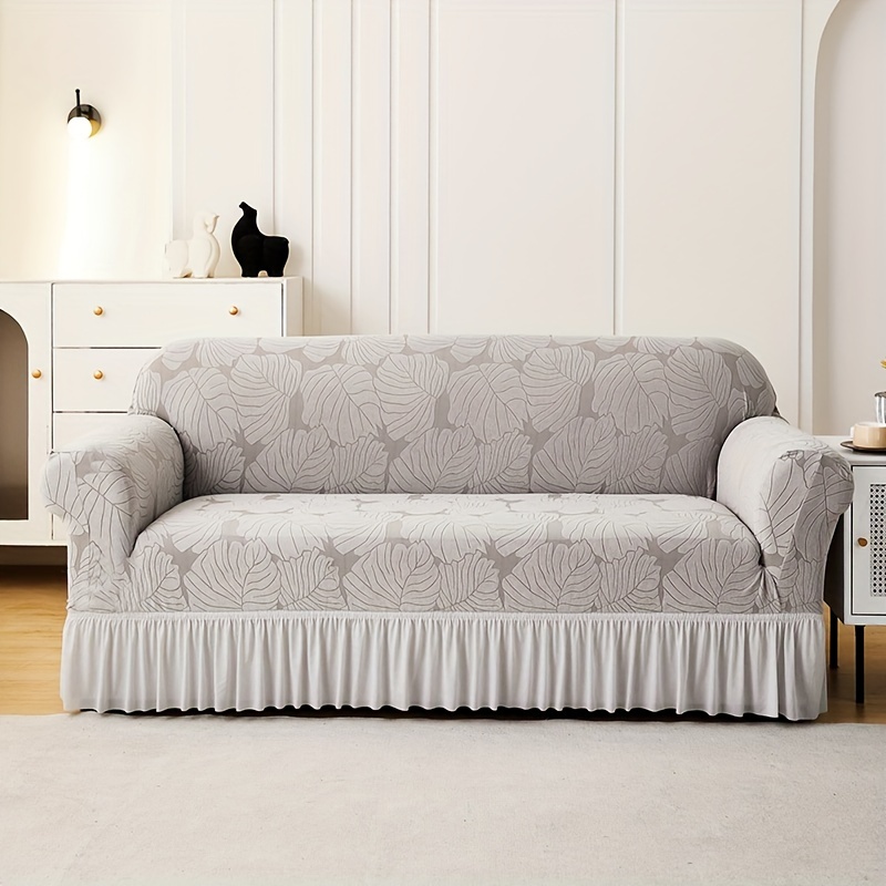 Elastic Thick Jacquard Sofa Slipcover Non slip Sofa Cover - Temu Canada