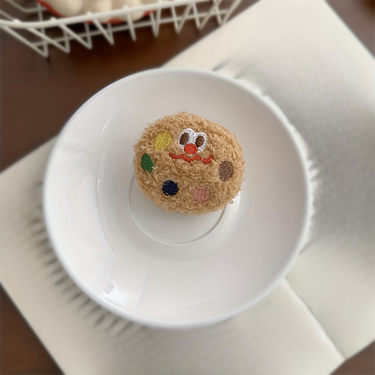 Adorable Soft Cotton Cartoon Happy Cookie Design Brooch - Temu United ...