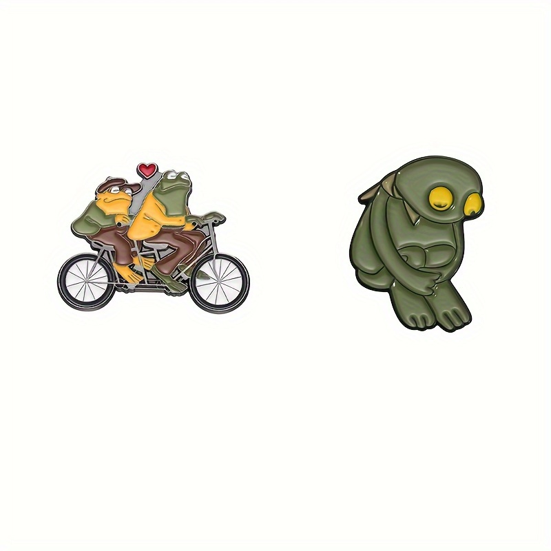 Sad Frog Badge For Men, Cartoon Badge For Clothes Backpack - Temu ...