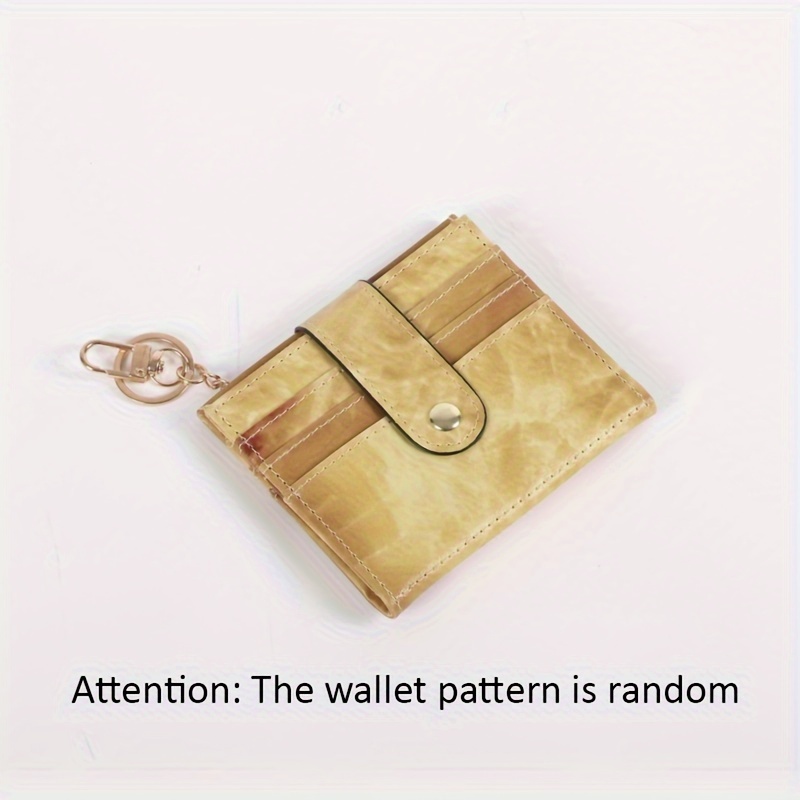 Minimalist Slim Clutch Wallet Gradient Color Credit Card - Temu United ...