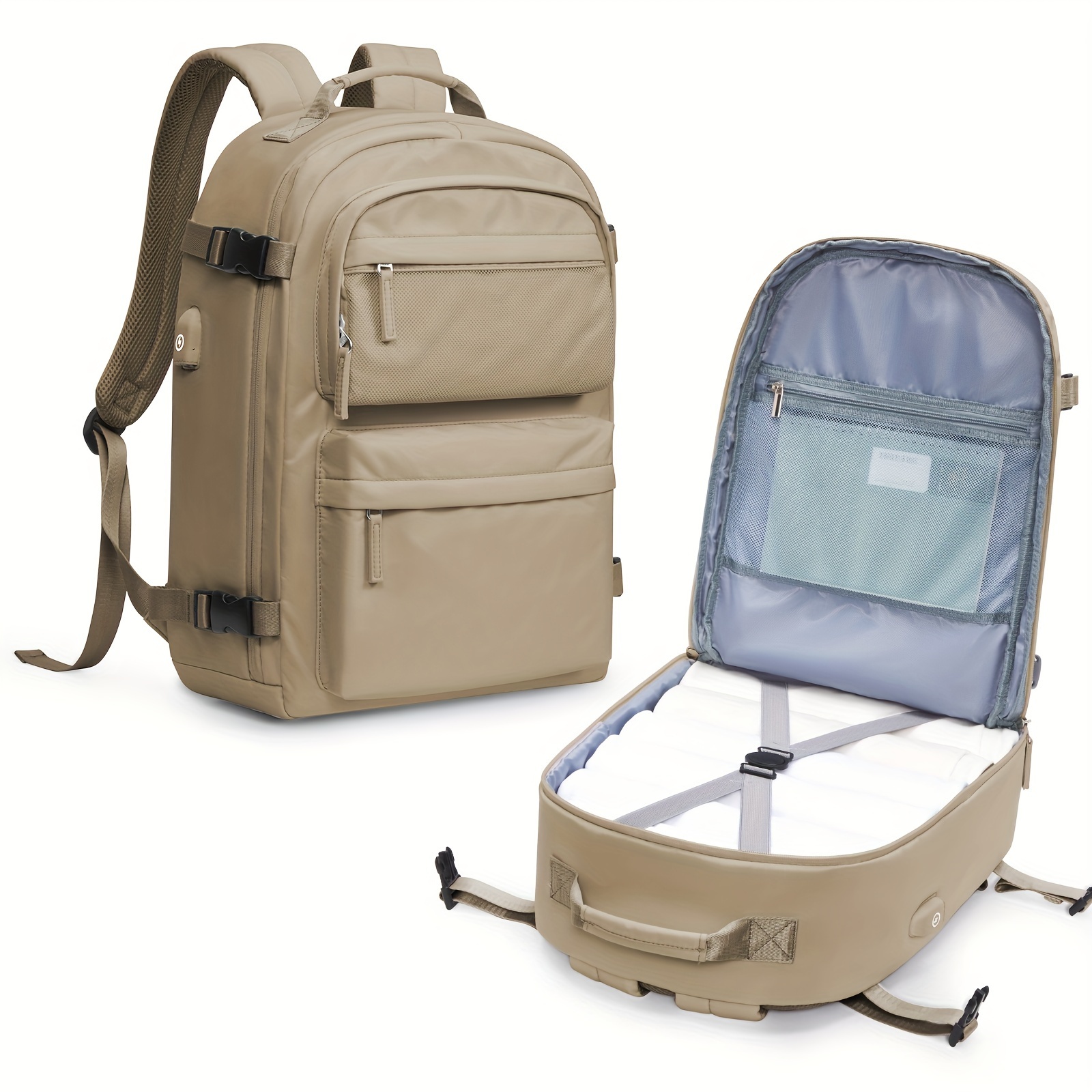 Carry Travel Backpack Large Capacity Trip Luggage Bag - Temu New Zealand