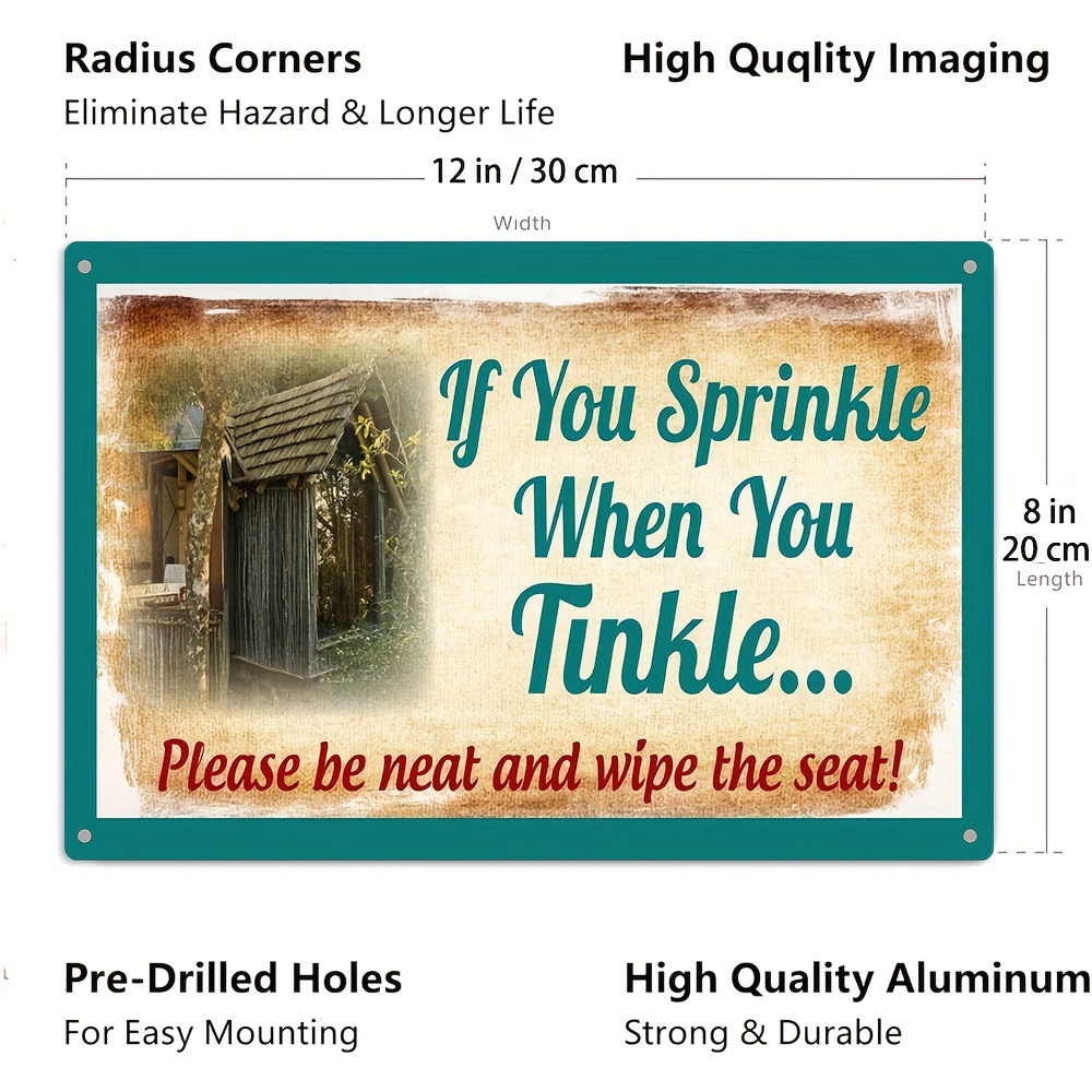 Metal Sign Metal Decorative Sign Room Hanging Signs Vintage - Temu Canada