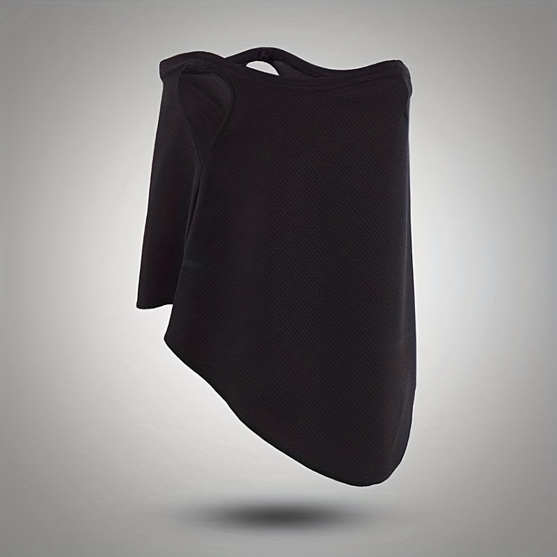 Cooling Sunscreen Ice Silk Face Cover Mask Ear Loop Cycling - Temu Canada