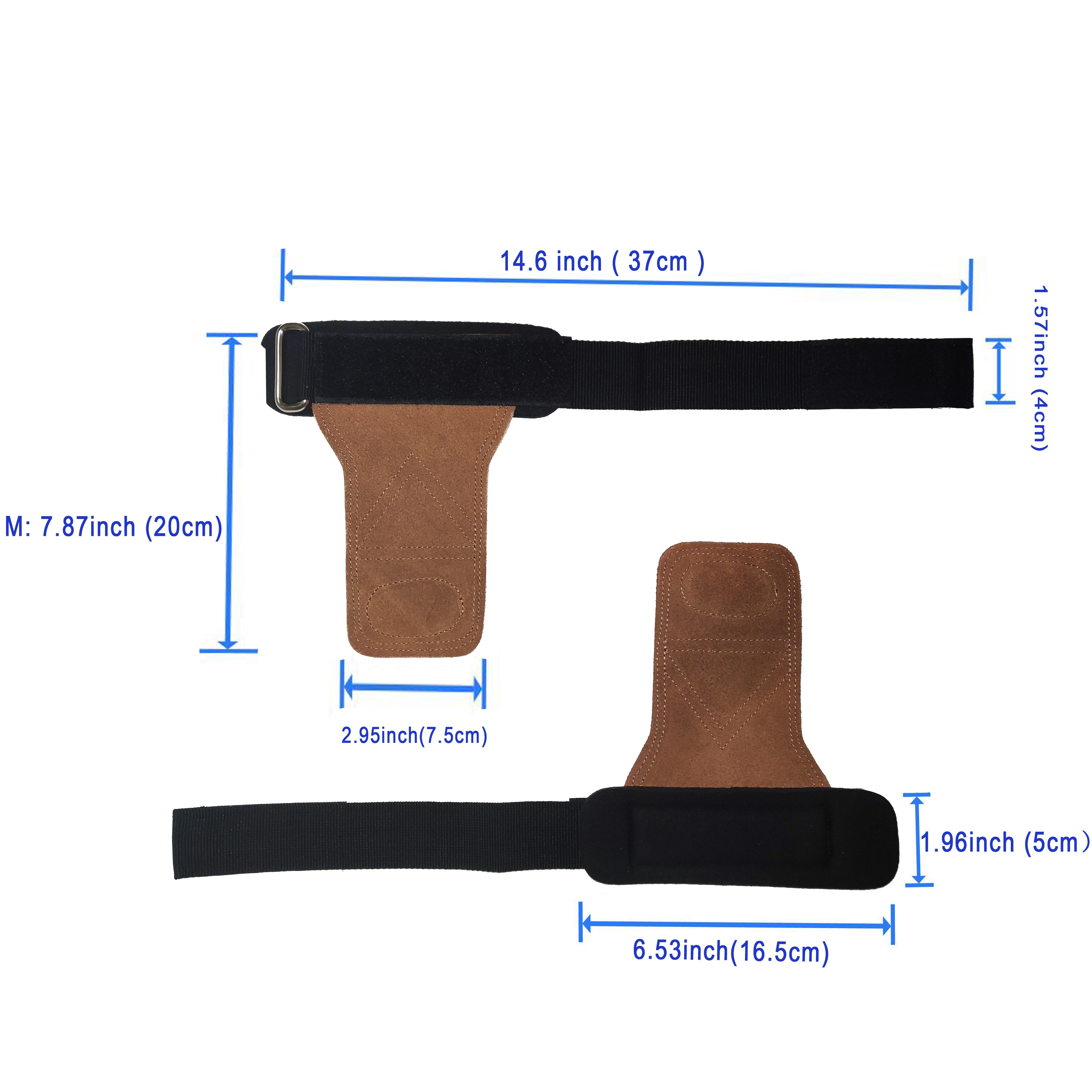 1pair Lifting Straps Cowhide Weight Lifting Gloves Heavy - Temu United ...