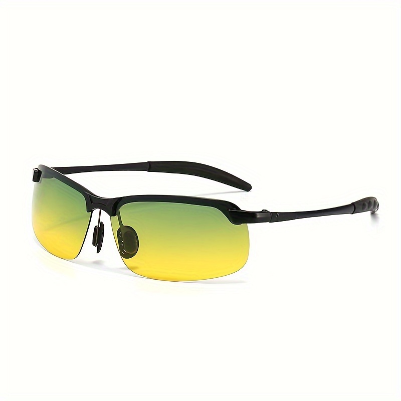 Trendy Cool Outdoor Sports Polarized Sunglasses Metal Frame Tac Lens