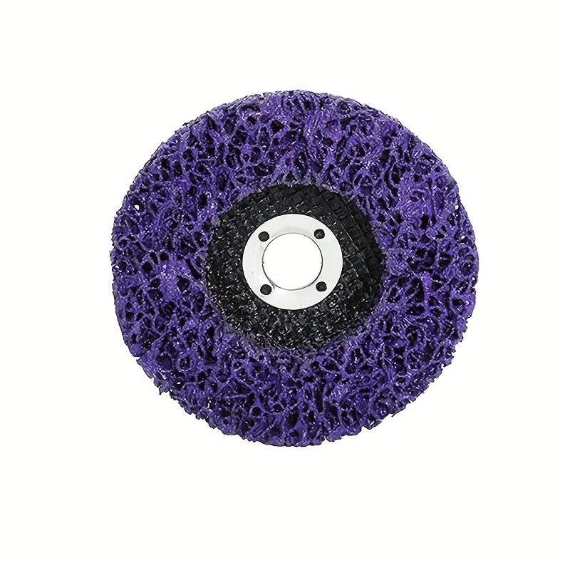 3pcs/1pc 4in Purple Strip Discs Rust Remover Wheel For Angle Grinders ...