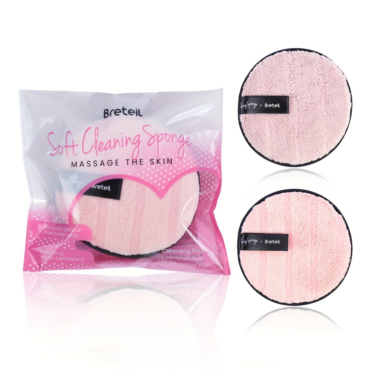 Facial Cleansing Puff Beautifully Wrapped Multi color - Temu United Kingdom