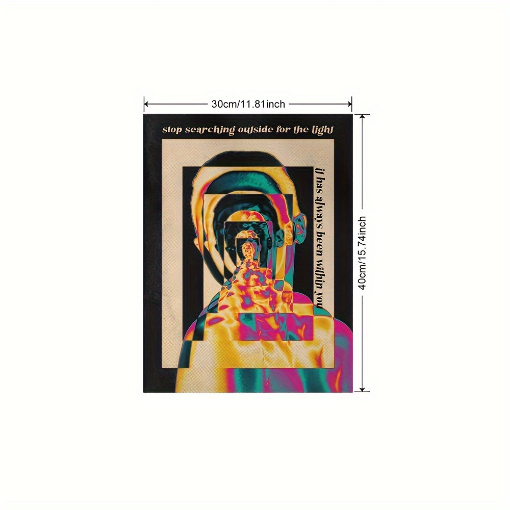 1pc Unframed Minimalism Canvas Print Poster Abstract Canvas Wall Art ...