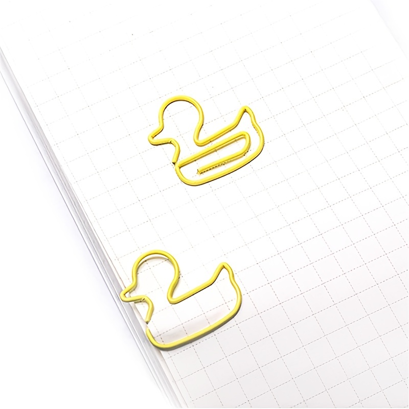30 stk Duck Papirclips Sjove Paper Clips Bogmærke Papirclips - Temu Denmark