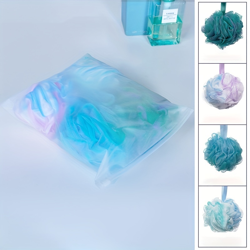 Exfoliating Home Spa Shower Loofah Puffs Sponge Bath Ball - Temu United ...