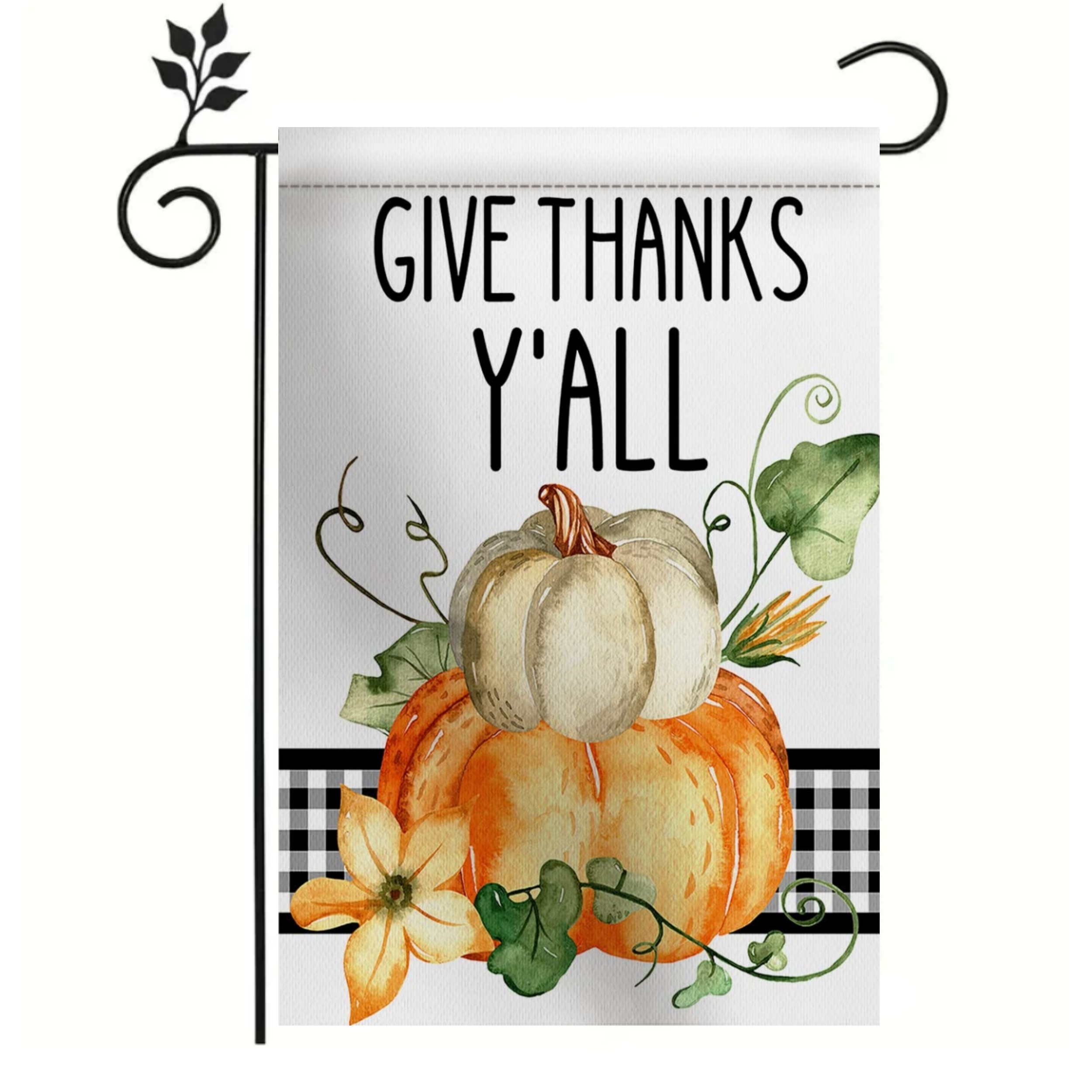 Garden Flag Autumn Pumpkin Thanksgiving Flag Outdoor Yard - Temu Canada