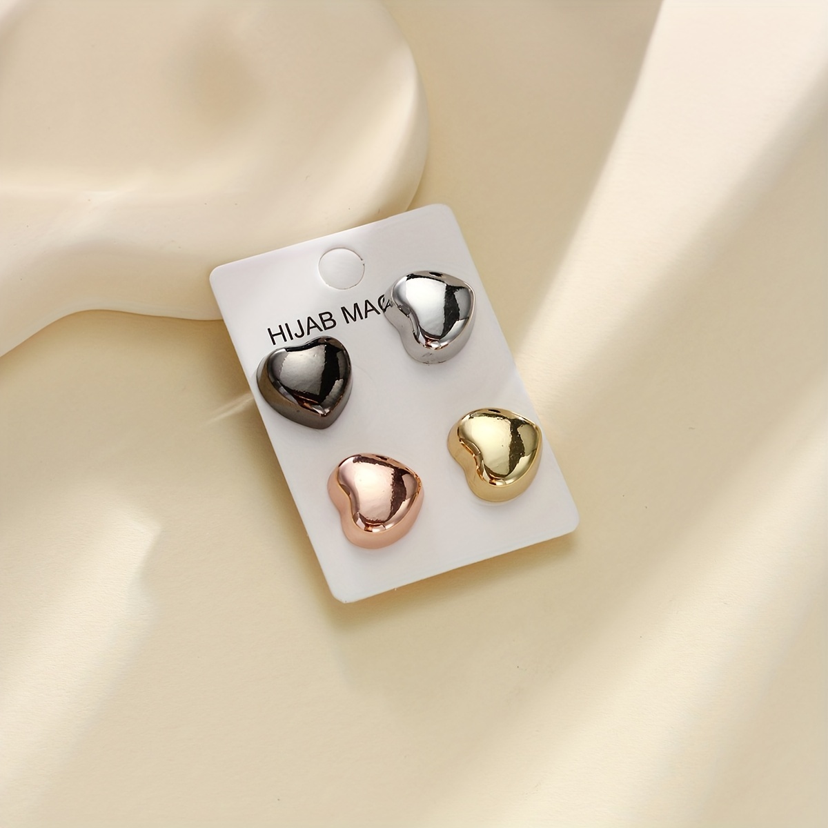 Love Heart Square Etc Shape Magnetic Scarf Buckle Set - Temu Netherlands