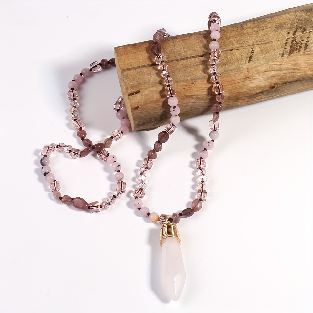 Spring Series Trendy Bohemian Women's Necklace Jewelry - Temu South Africa