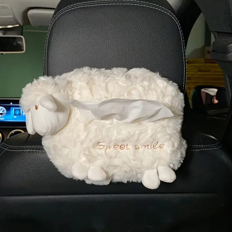 Cute Cartoon Plush Tissue Box Holder Add A Fun Touch To Your Car ... Cute Cartoon Plush Tissue Box Holder Add A Fun Touch To Your Car ...