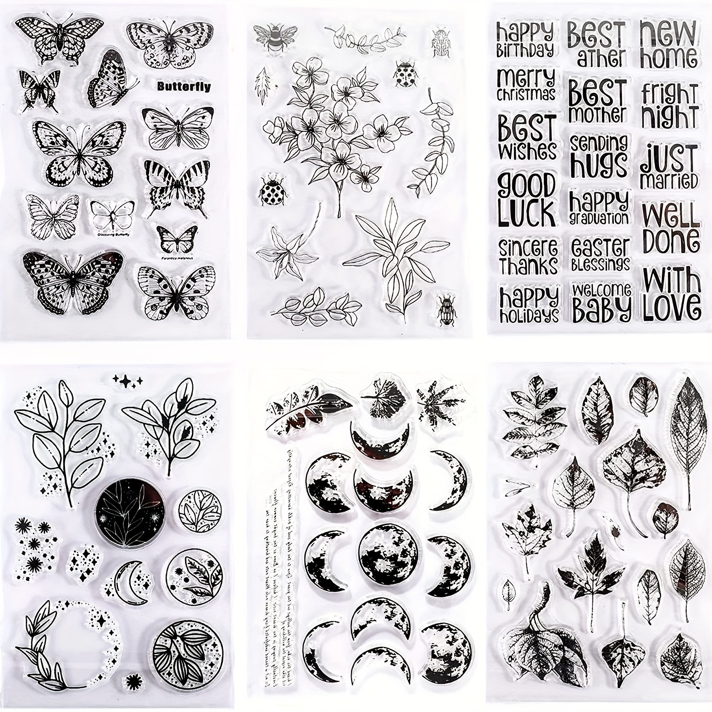 Transparent Swing Background Stamp - Temu