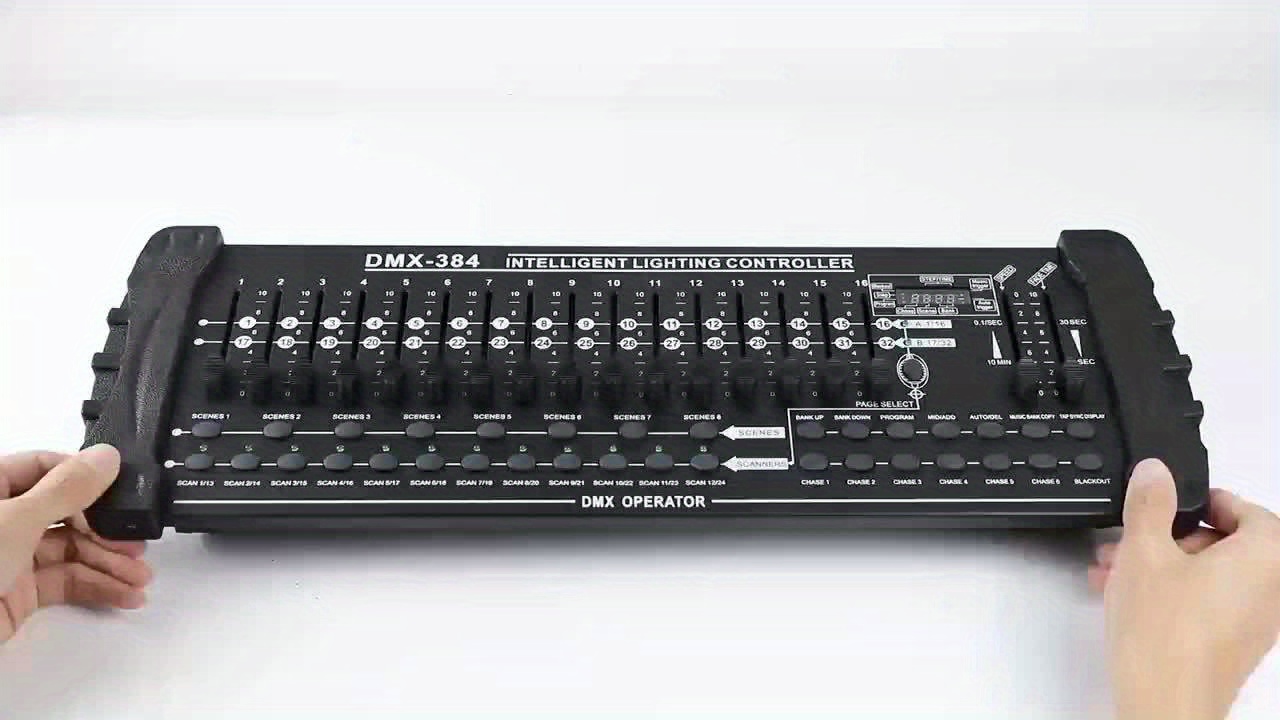 Programmable Scene Lighting Console HOLDLAMP 384-Channel DMX Controller ...