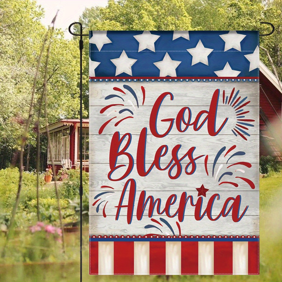 garden flags sold on Temu United States