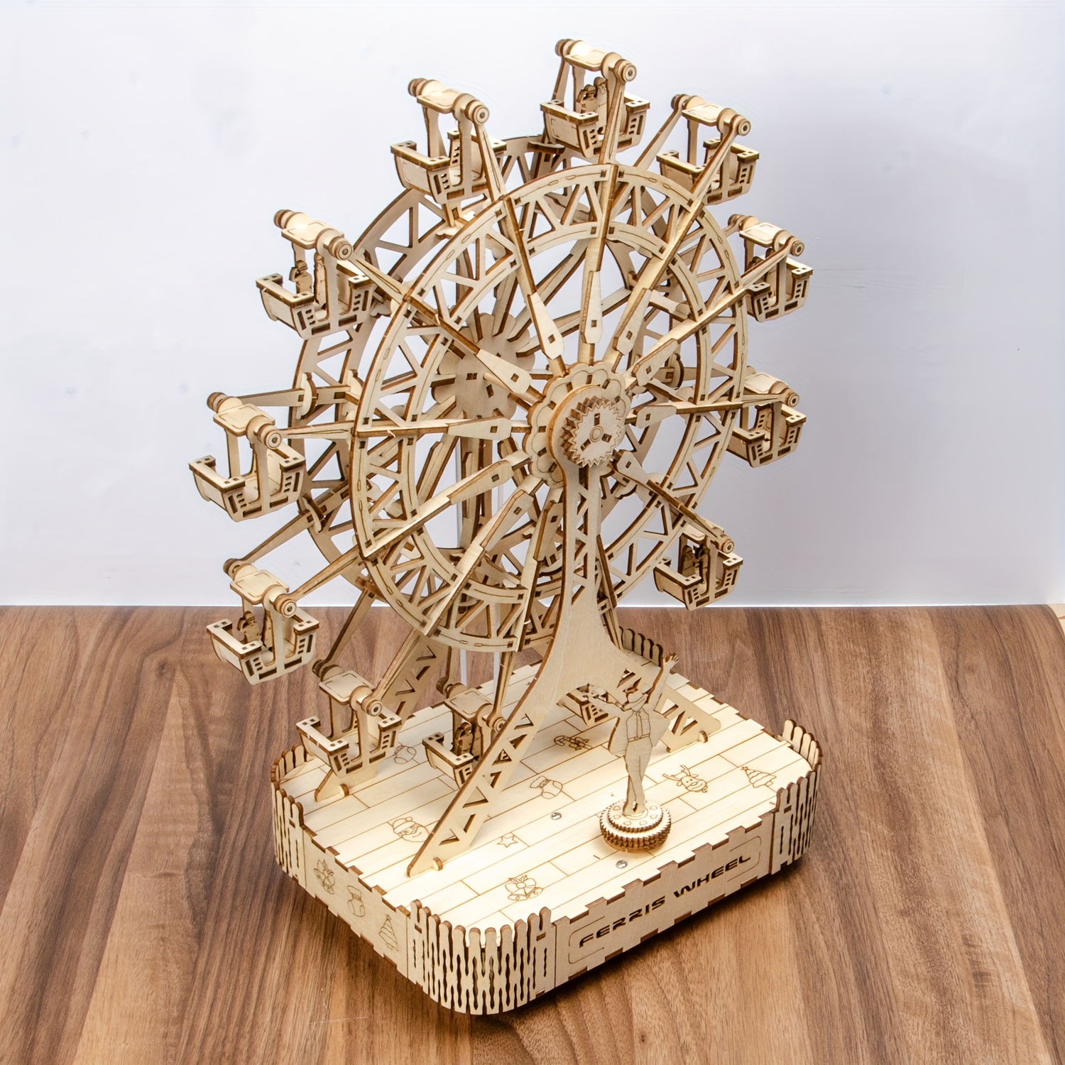 Book Nook Kit Ugears 3D Puzzles Flower Mechanical Models Wooden Puzzle ...