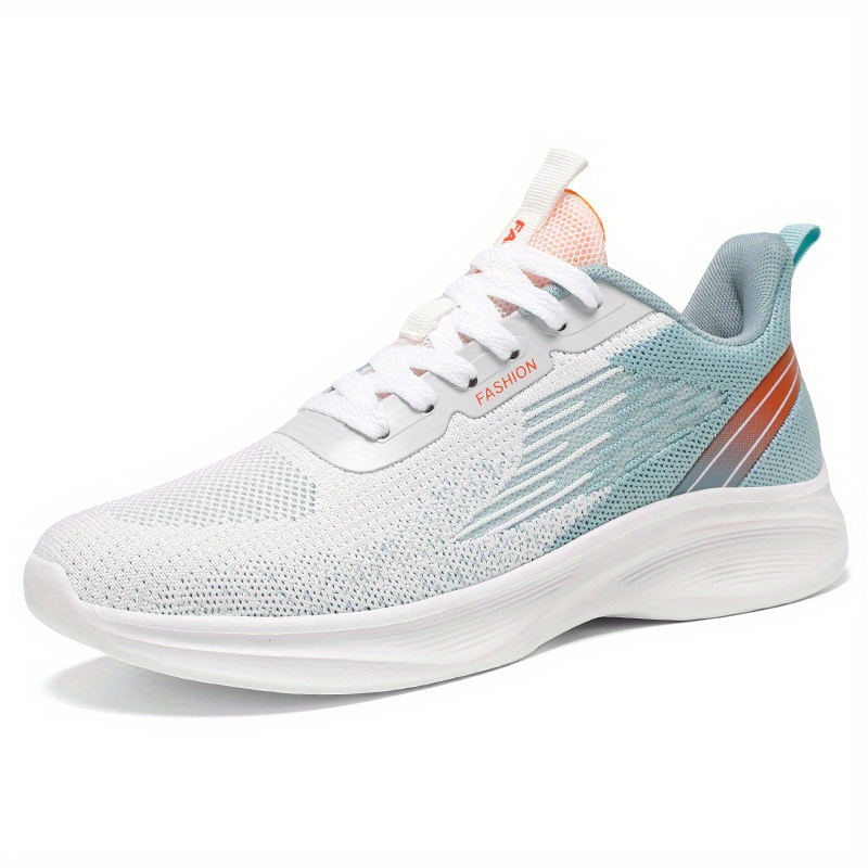 남성용 스타일리시 통기성 니트 러닝화 - 편안하고 미끄럼 방지, 내구성 있는 사계절용 스니커즈 - Men's Shoes ...