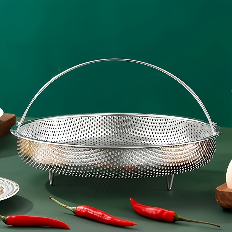 Stainless Steel Steamer Basket Handle Perfect Buns - Temu