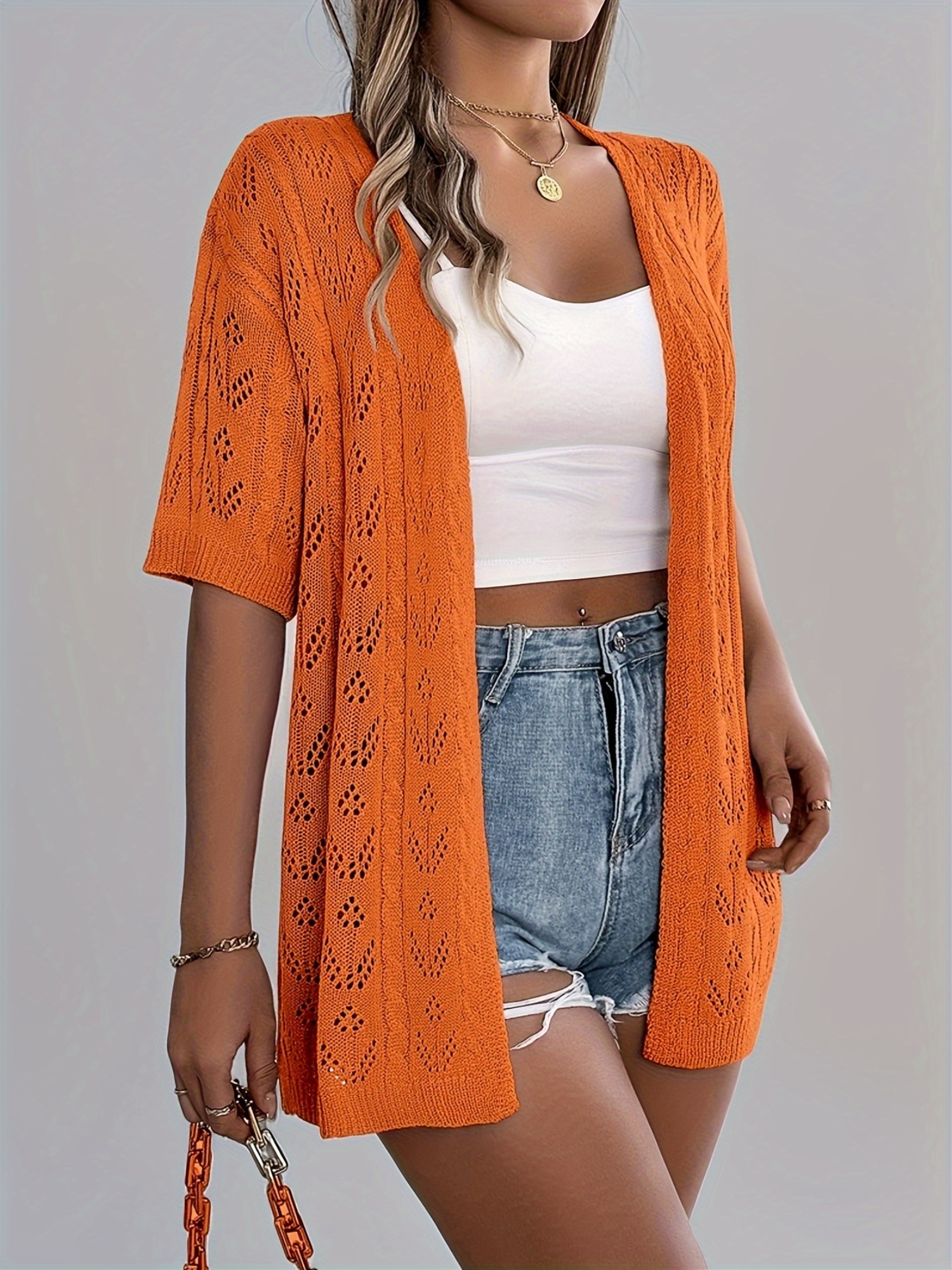 summer cardigan for women sold on Temu United States