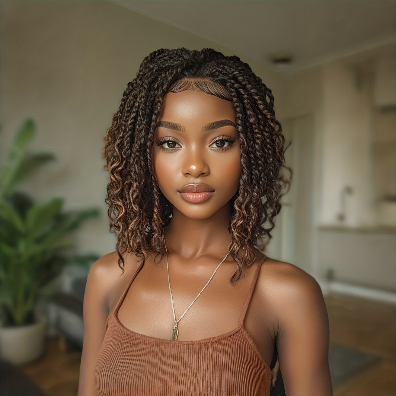 braided wigs human hair sold on Temu United States