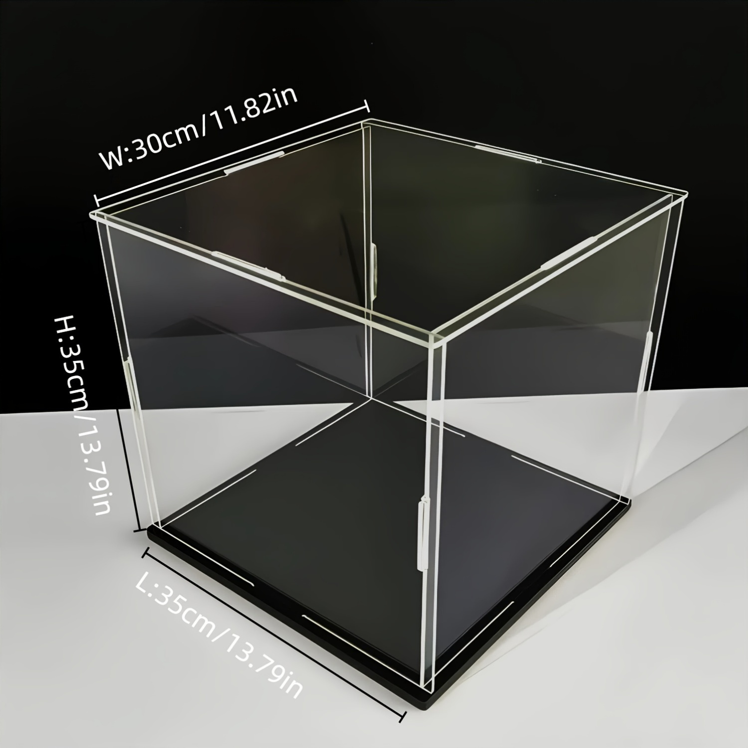 acrylic display case sold on Temu Australia