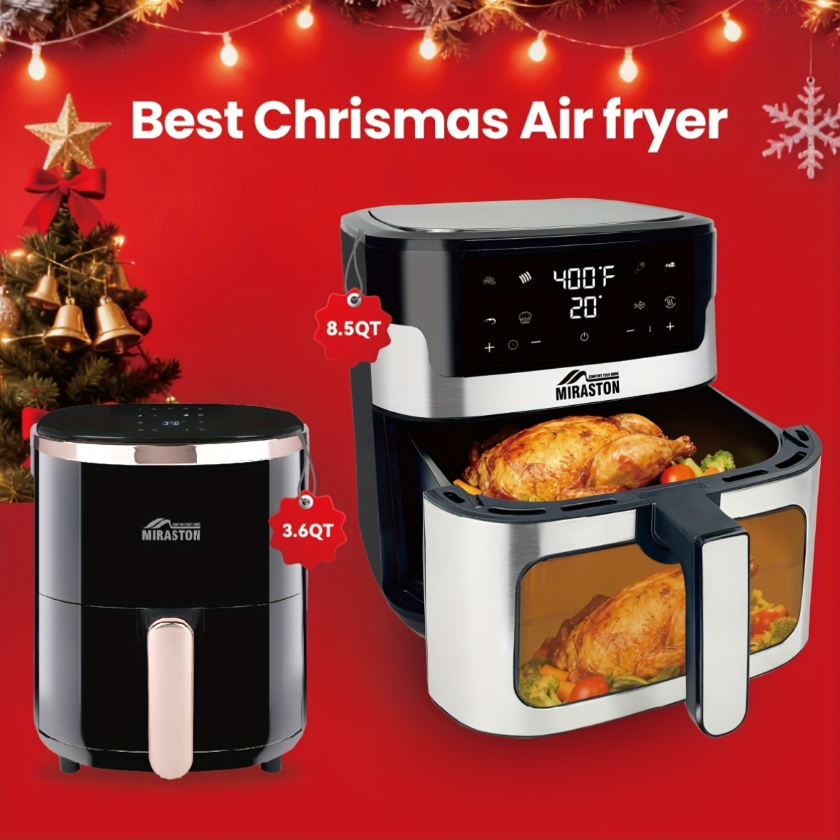 air fryers sold on Temu United States