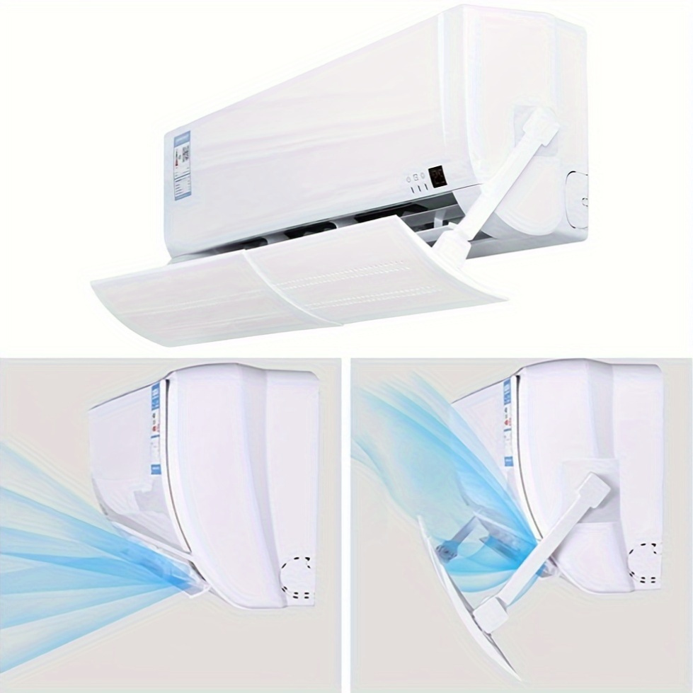 Universal Abs Air Conditioner Deflector Retractable Anti Direct Blowing ...