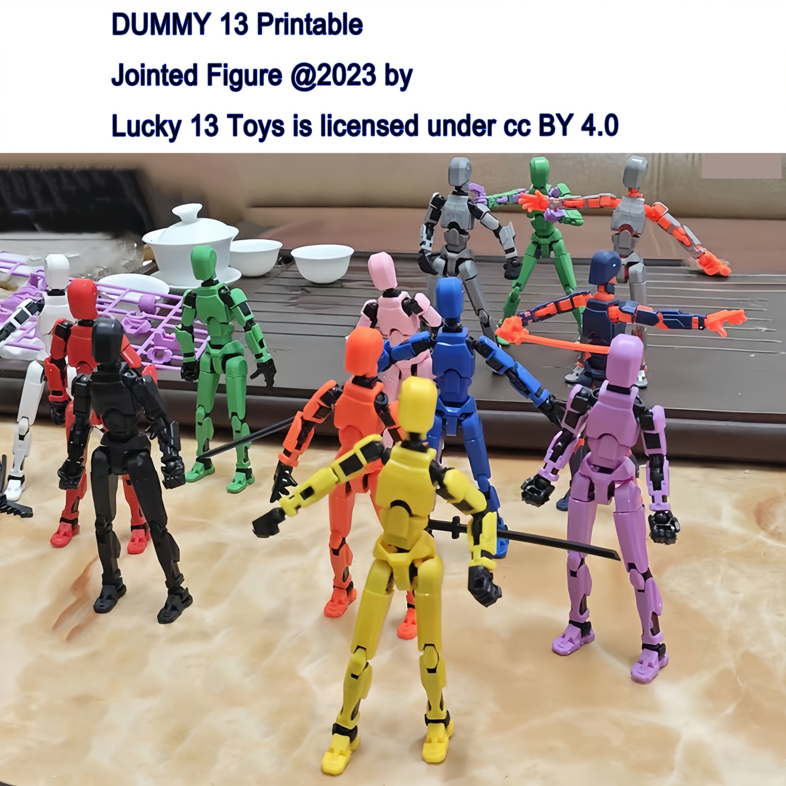 dummy 13 action figure sold on Temu United States