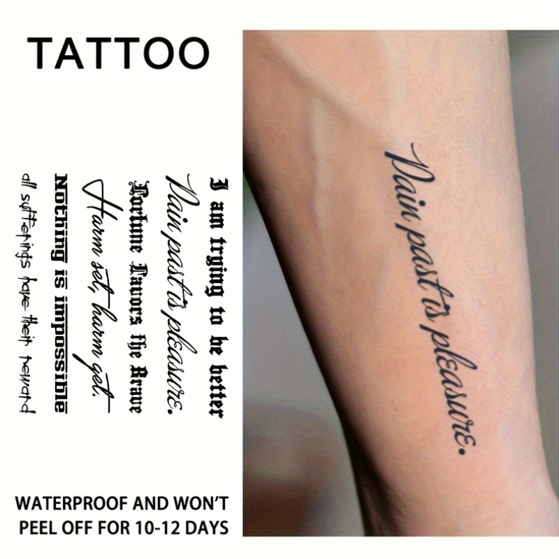 Englische Zitate Kurz Tattoos