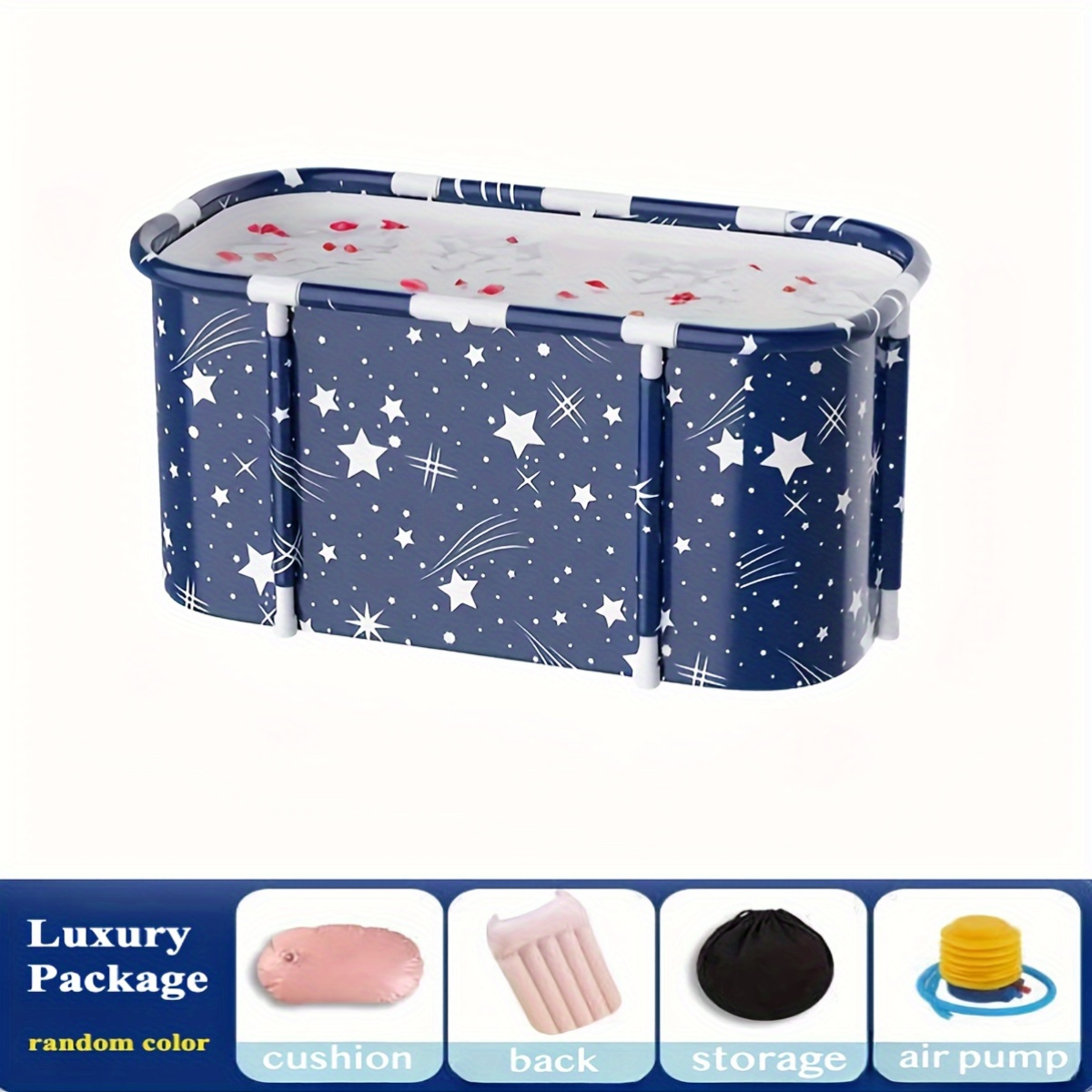 Portable Backrest Space saving Spa Tub Home - Temu
