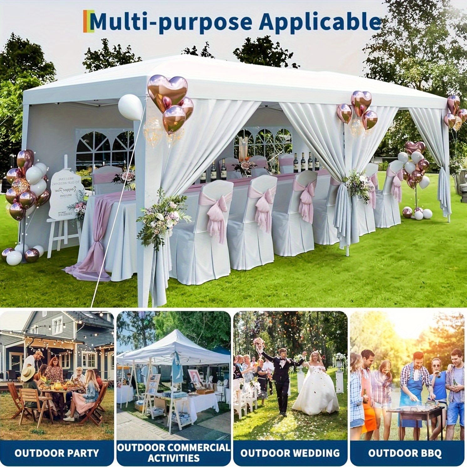 heavy duty tent sold on Temu United States