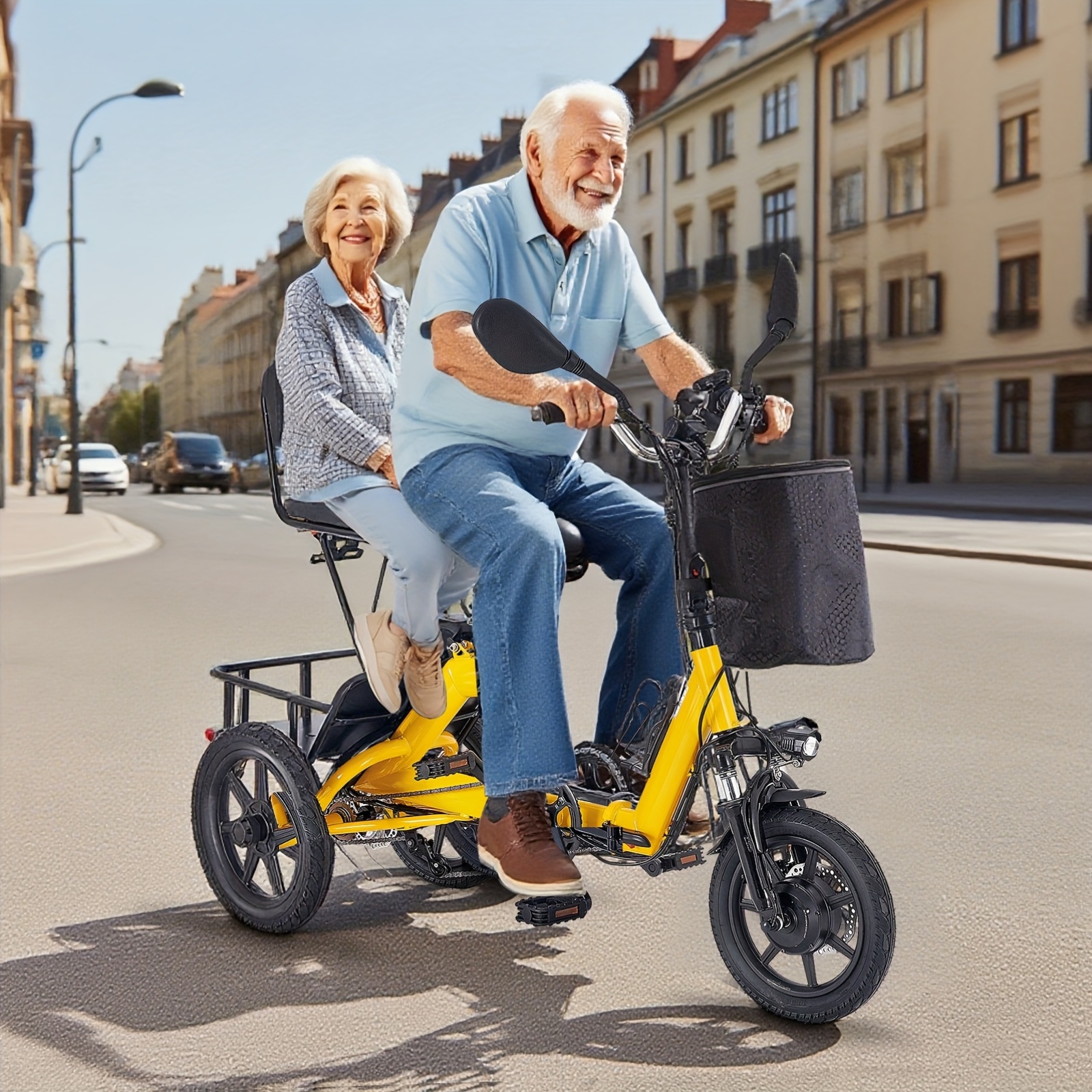 electric adult tricycle sold on Temu United States
