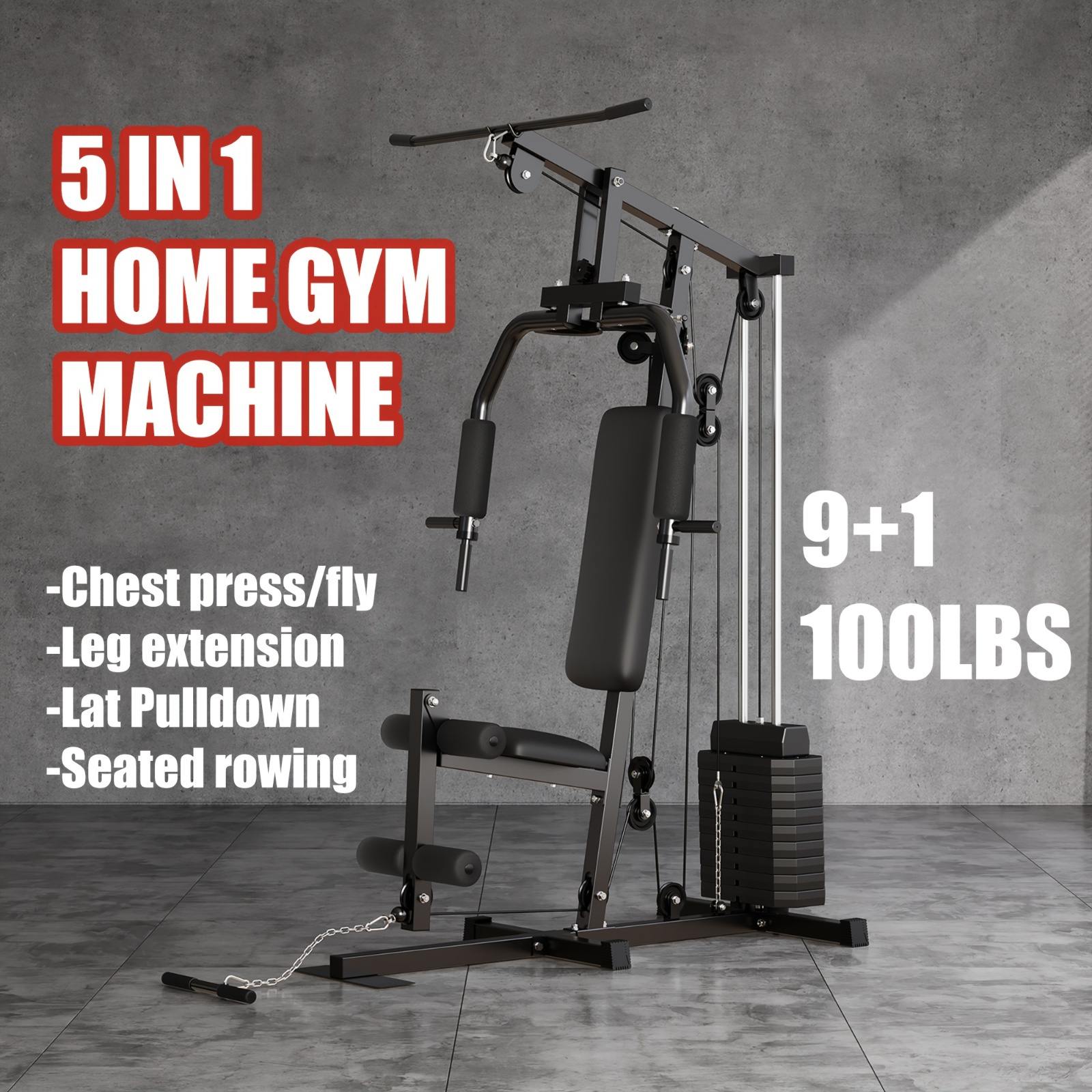 exercise equipment sold on Temu United States