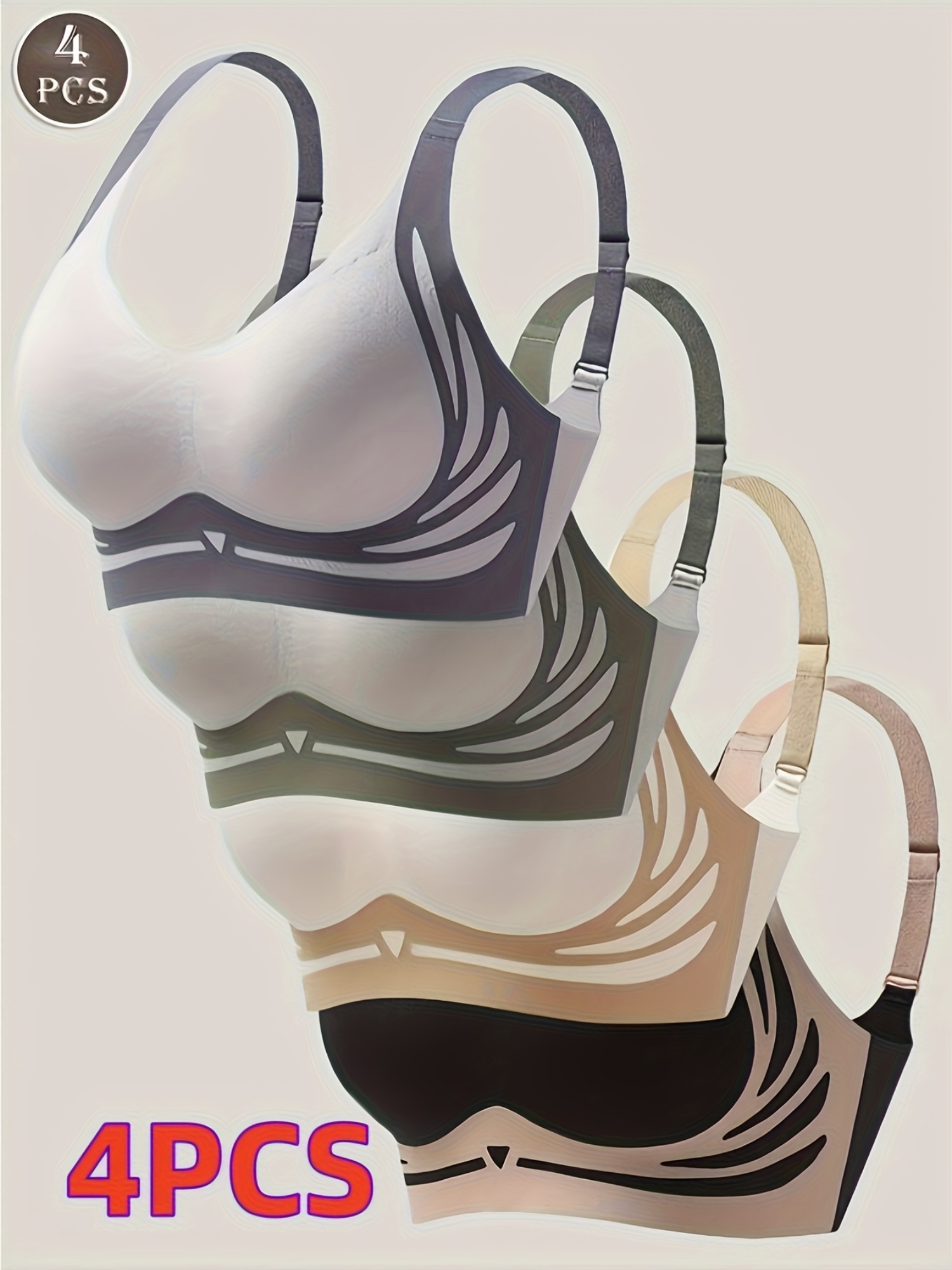 womens bras sold on Temu United States