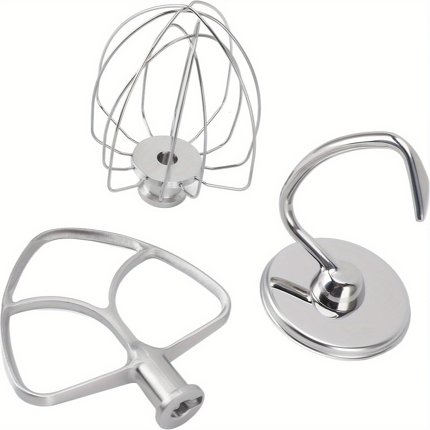 stainless steel kitchen accessories set mixer attachments - Temu