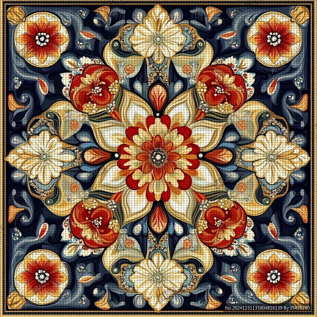 cross stitching kits sold on Temu United States