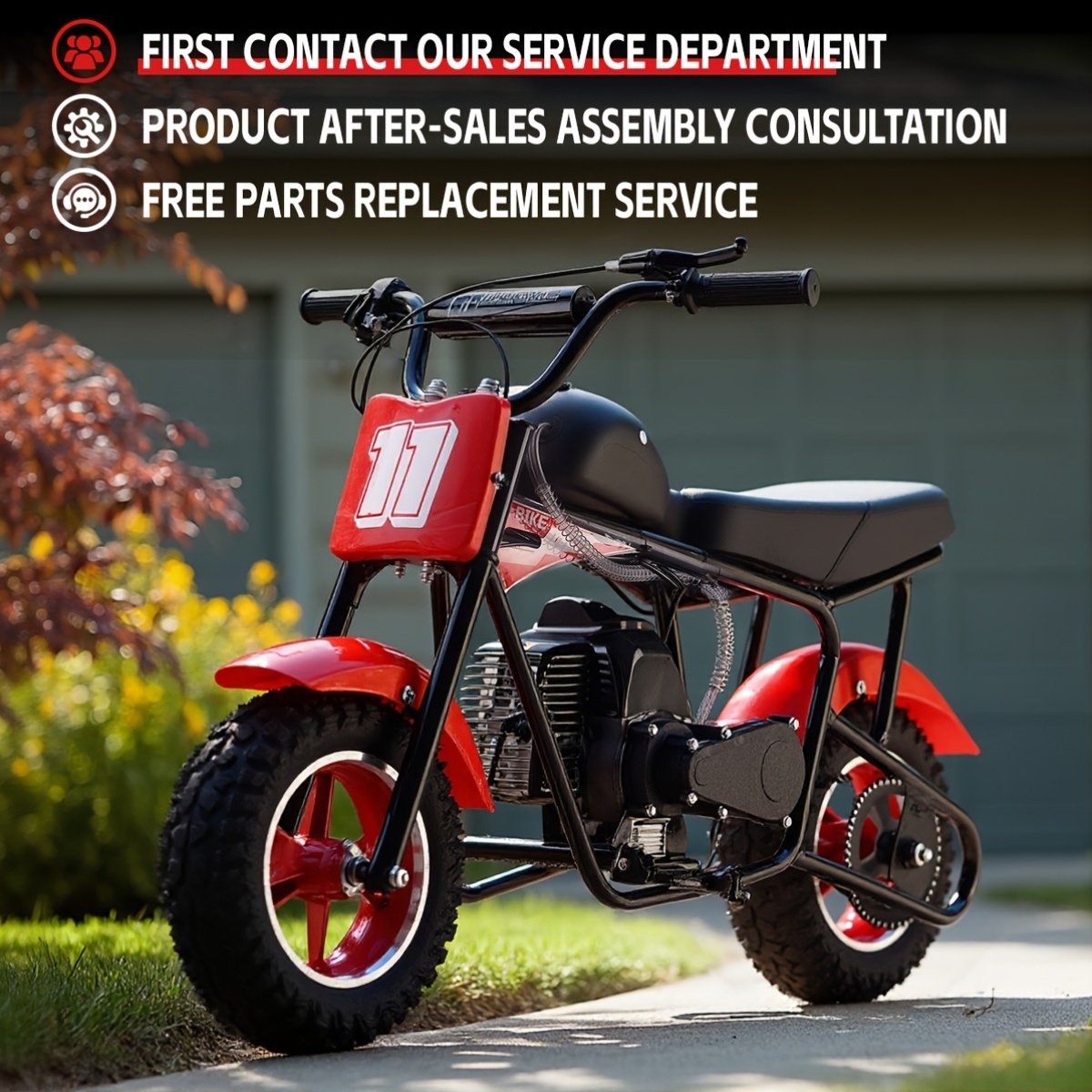 mini bikes sold on Temu United States