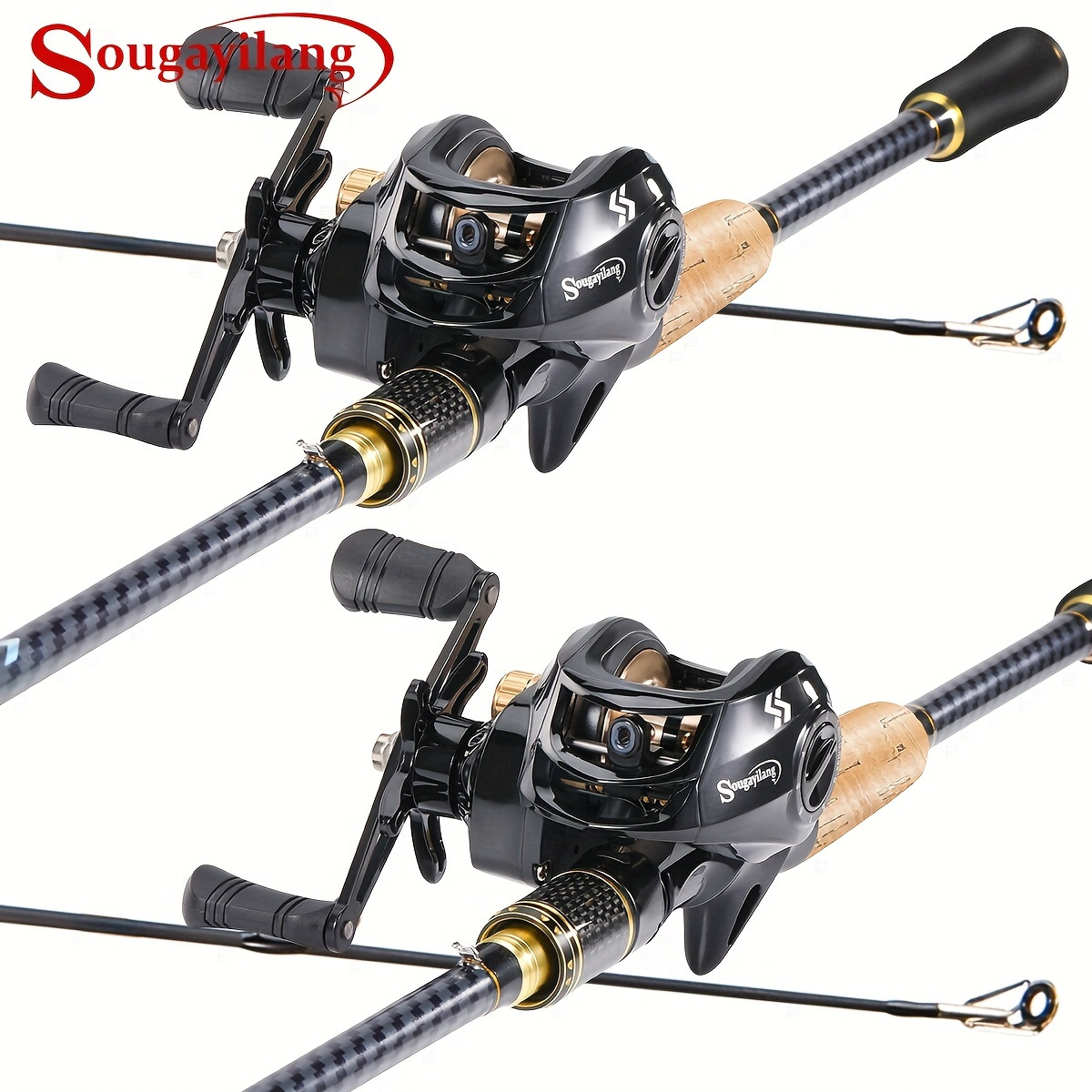 fishing rods and gear sold on Temu United States