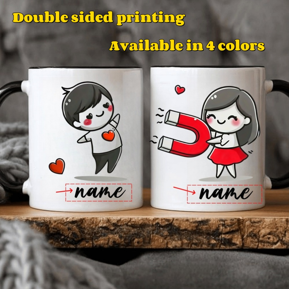Annoying Coffee Mug Cute Cartoon Couple Together Since Personalized Mug ...