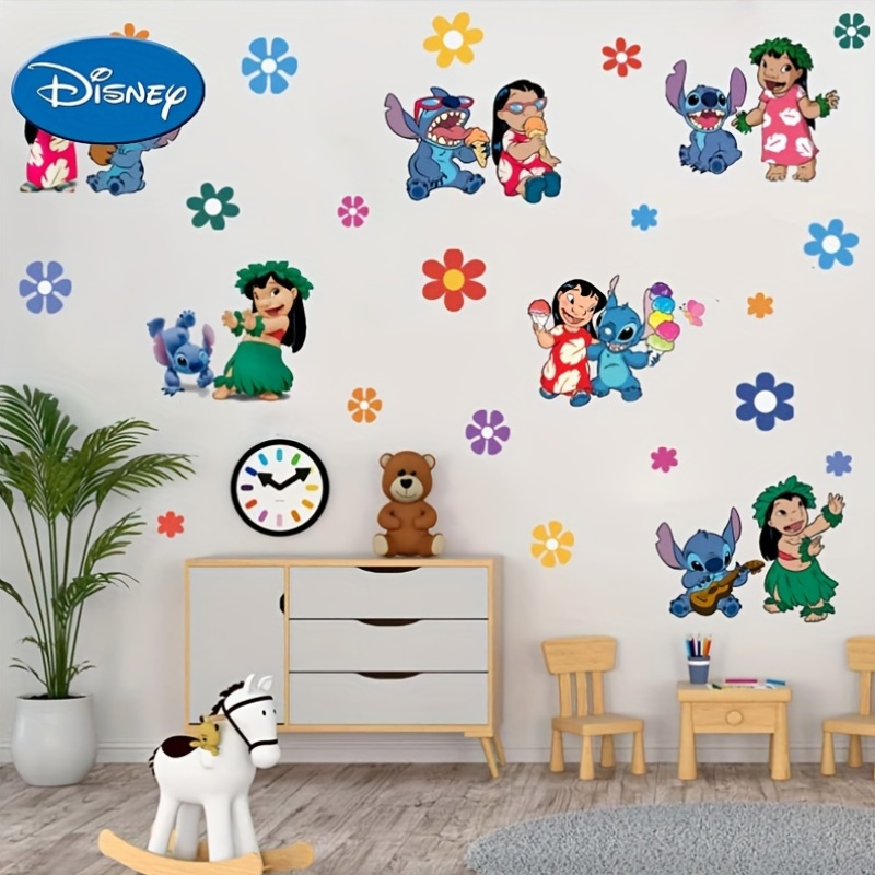 Disney Stitch 2 Wall Stickers Pvc Self adhesive Kids' - Temu United Kingdom