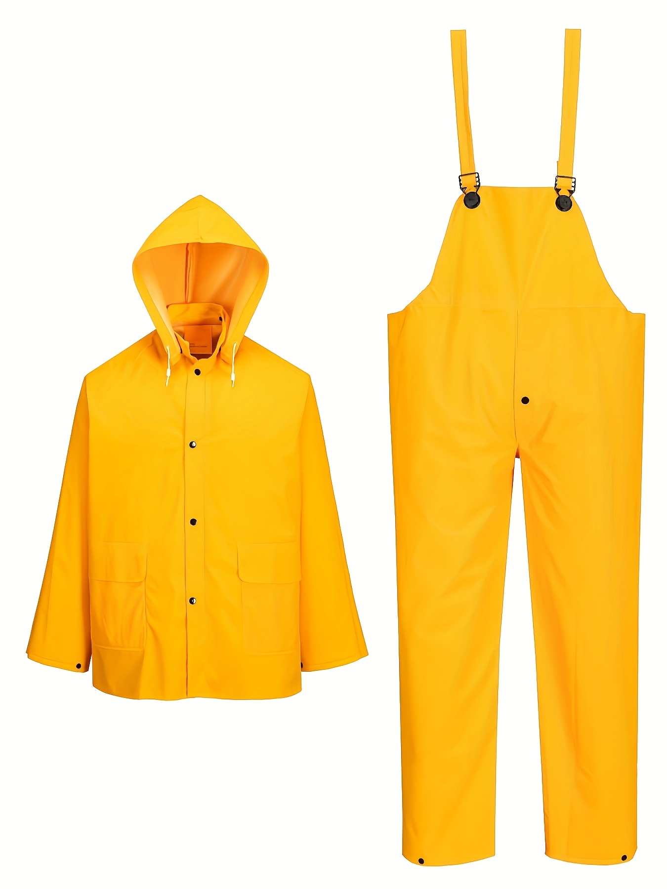 plastic raincoat sold on Temu Canada