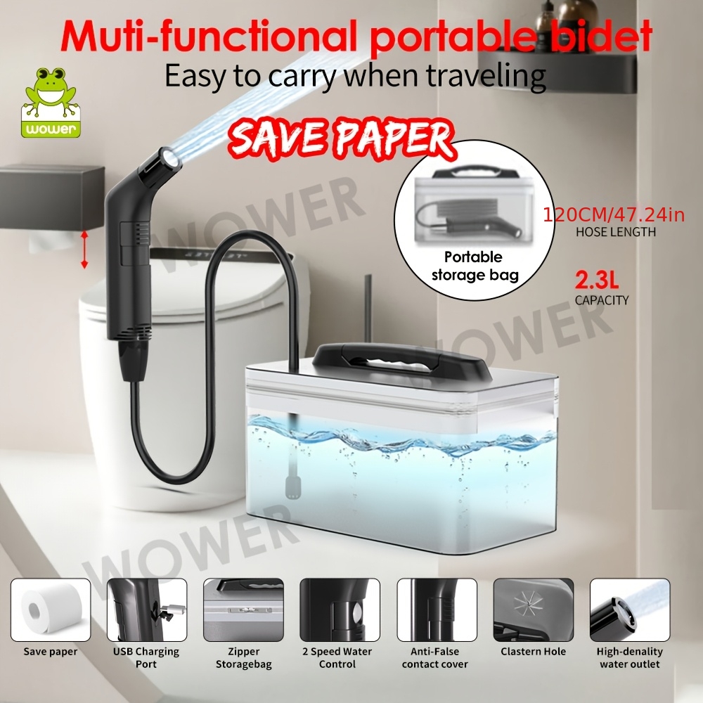 portable bidet sprayer sold on Temu United States