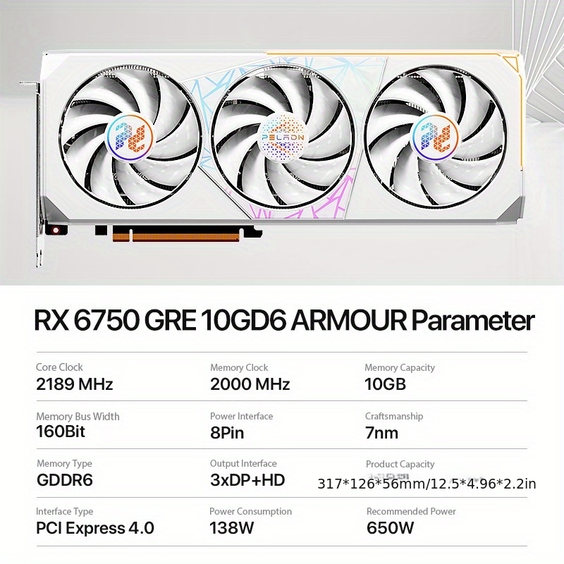 graphics card sold on Temu United States