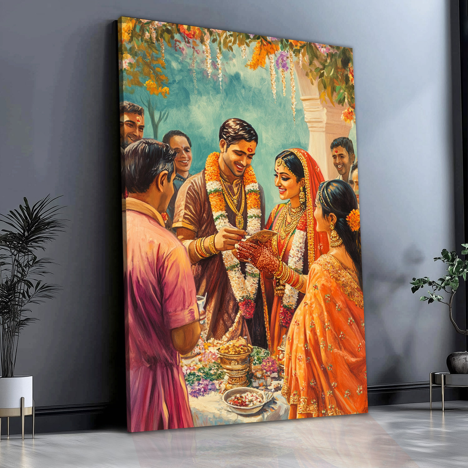 Indian Traditional Wedding Paintings