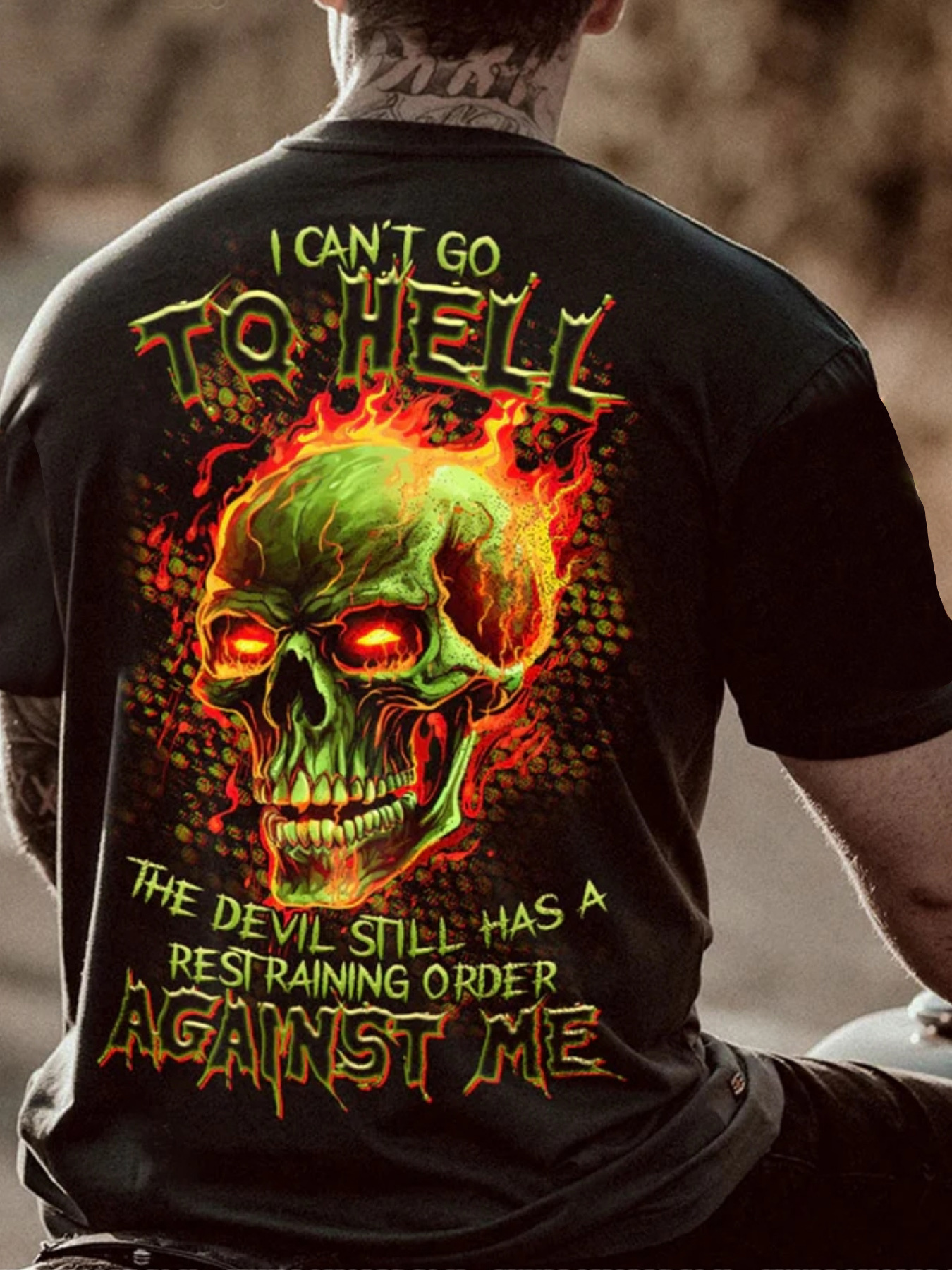 skull tee shirts for men sold on Temu United States