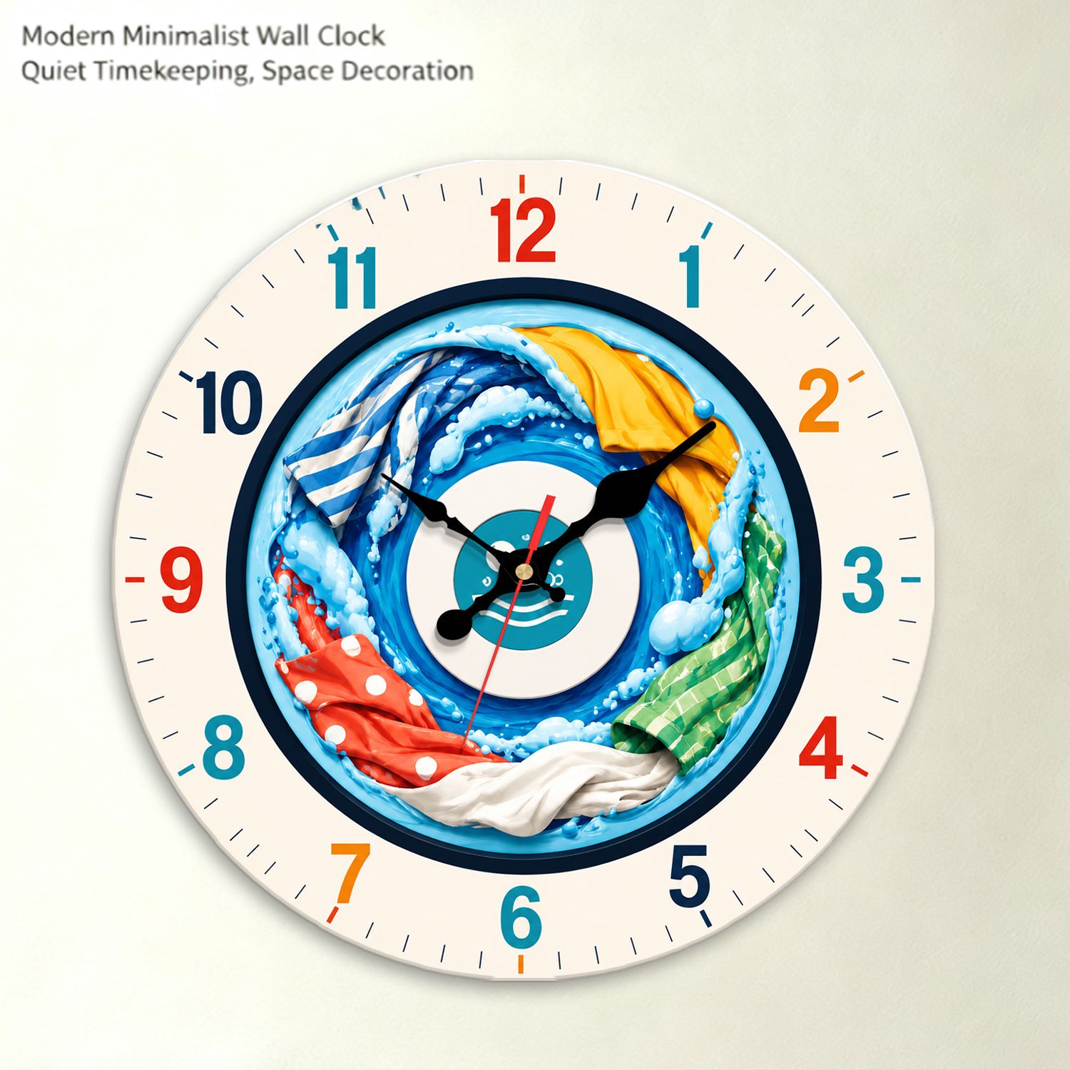 laundry room clock sold on Temu United States