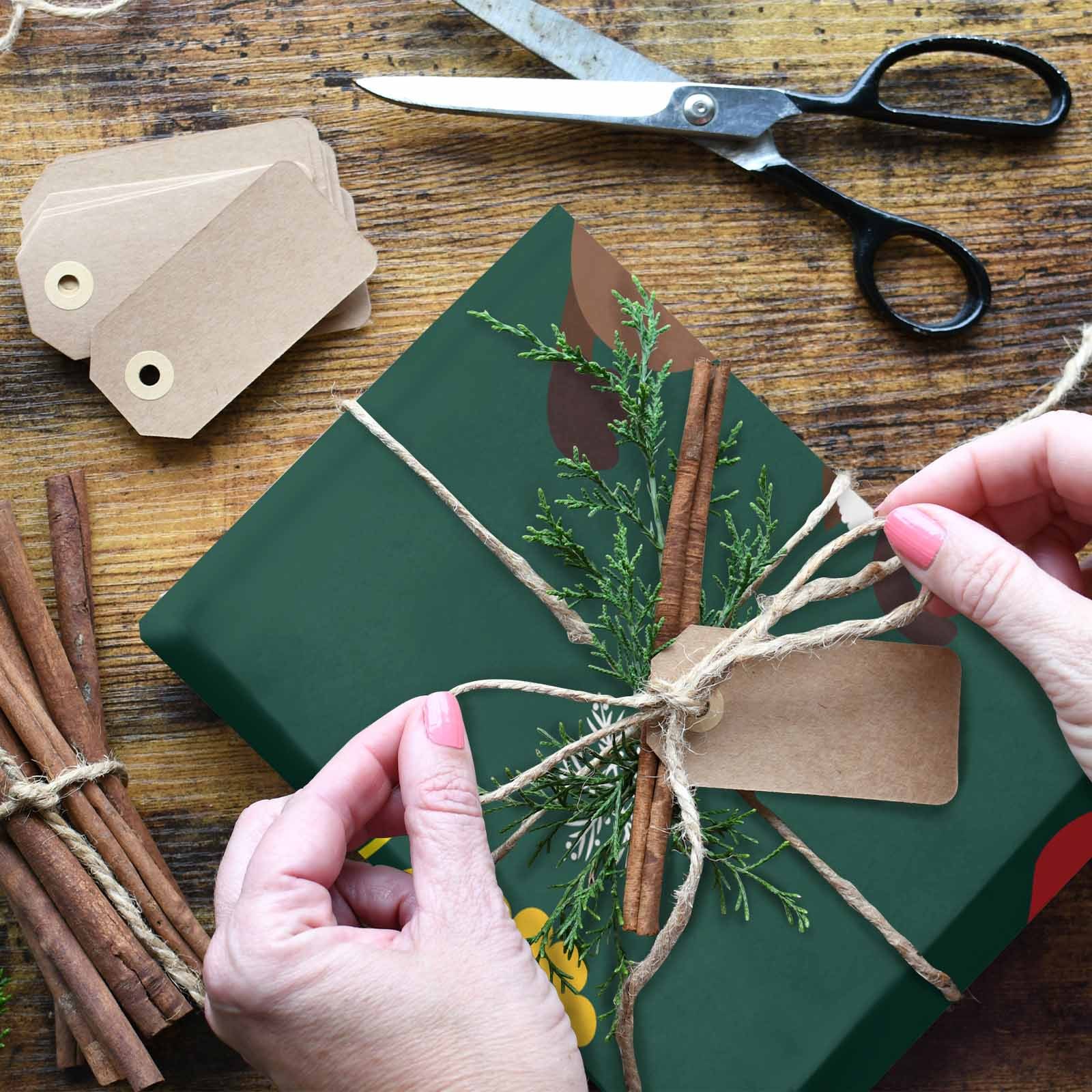 Christmas Wrapping Paper Kids Daughter Son Santa Claus - Temu