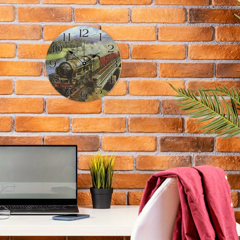 Tribe Wall Clock Rustic Farmhouse - Temu